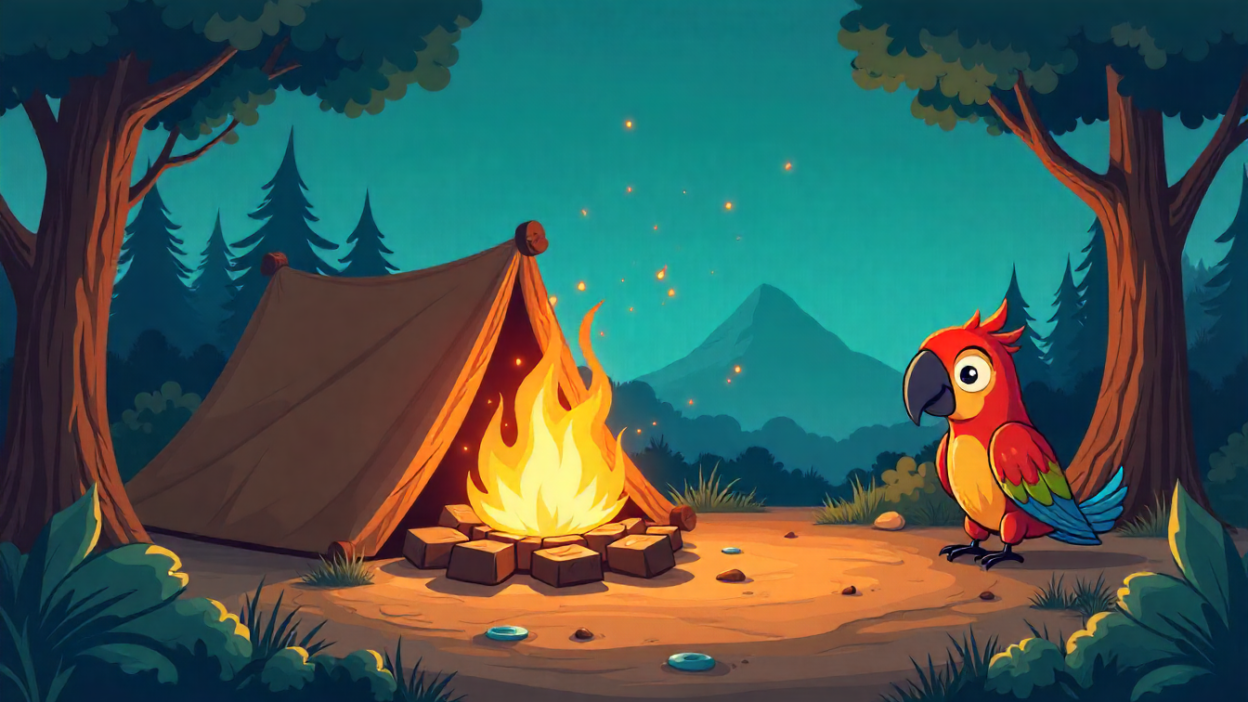 Orman Yangını Masalı - Masal Oku